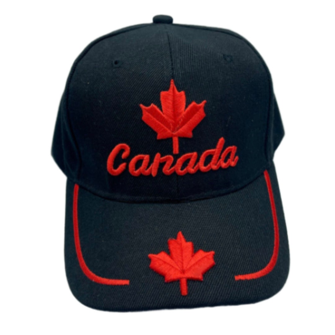 Canada Canadian Maple Leaf Embroidered Baseball Cap Hat - Etsy
