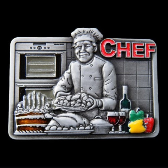 Gourmet Chef Profession Belt Buckle Food Cook Sous Chefs - Etsy