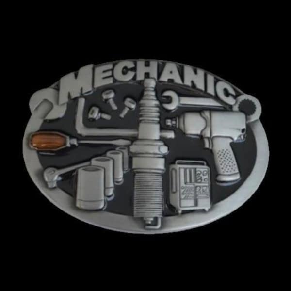 Mechanic Belt Buckle - Etsy