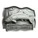 Quebec Baie James Belt Buckle Fish Fishing Hydro Dam Buckles - Etsy