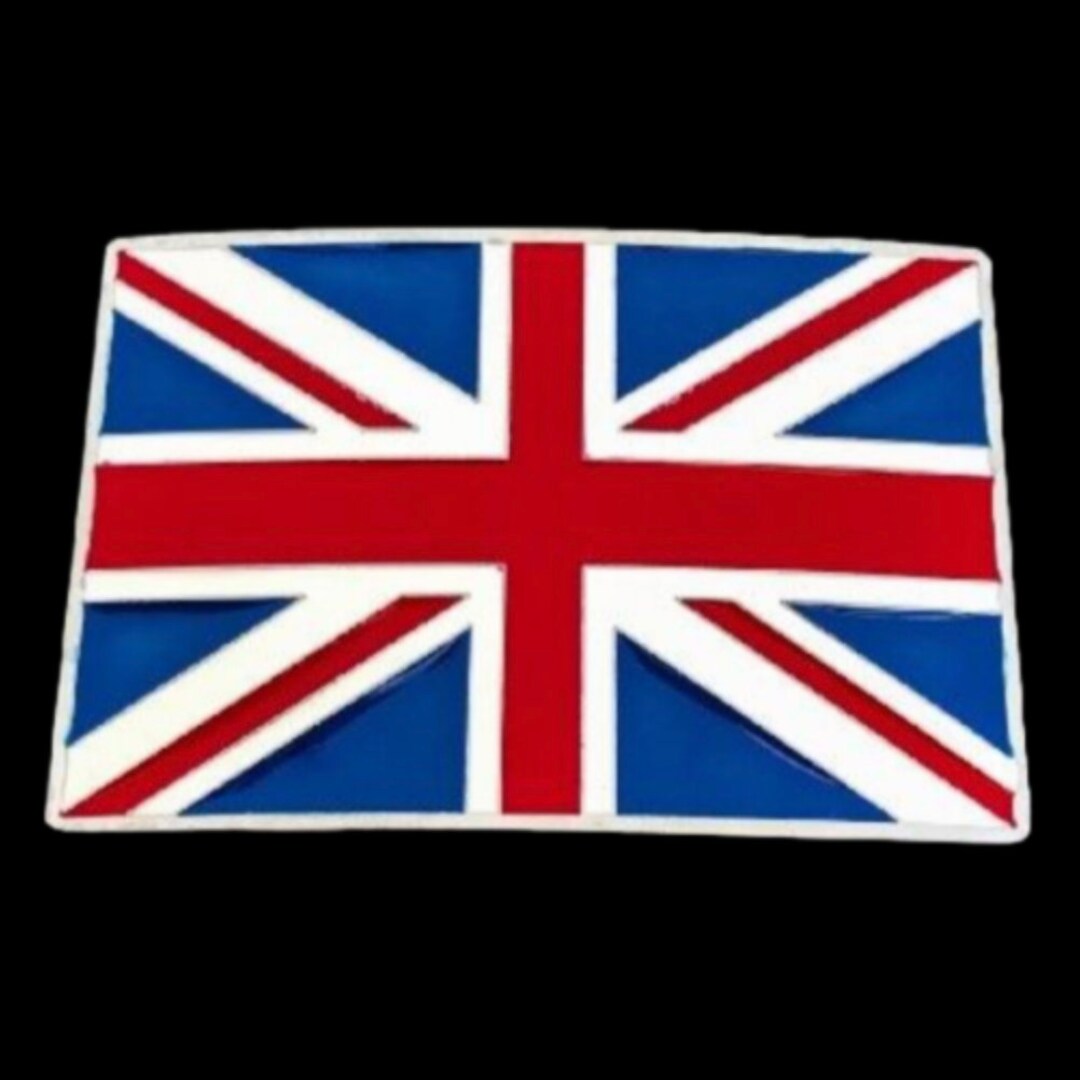 Union Jack Belt Buckle UK British Flag Great Britain Buckles Belts - Etsy