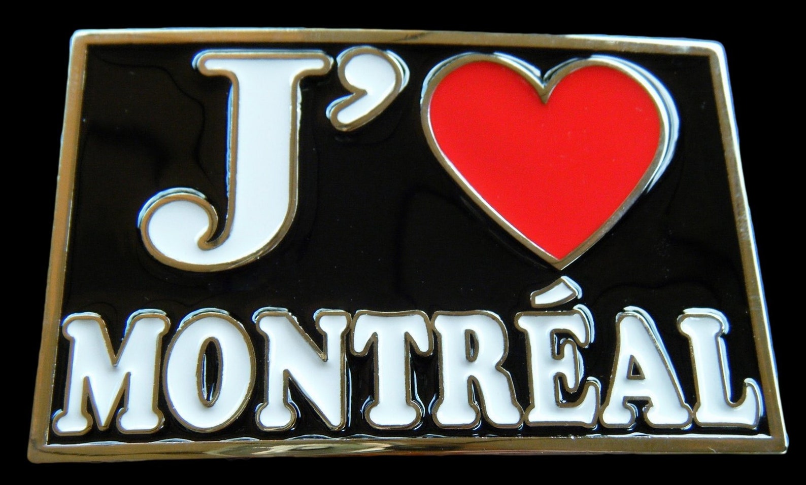 Red Heart J'aime Love Montreal French Quebecois Quebec | Etsy