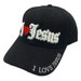 I Love Jesus Adjustable One Size Fits All Baseball Embroidered Cap Hat ...