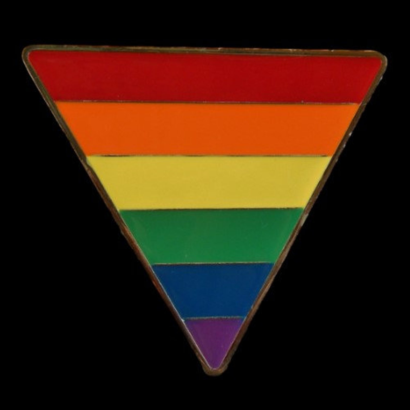 LGBTQ Rainbow Pride Gay Lesbian Flag Triangle Cool Belt Buckle - Etsy