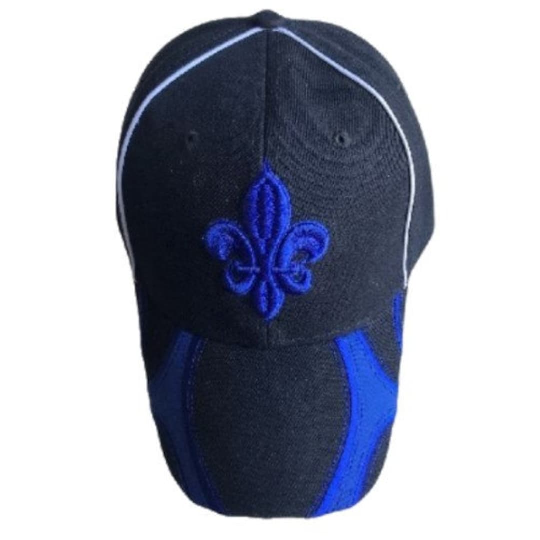 Quebec Flag Canada Fleur De Lys Hat Cap Baseball Black Chapeau ...