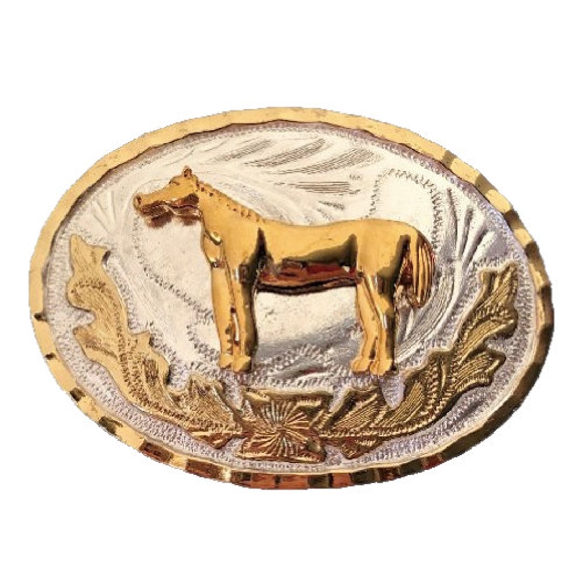 Horse Belt Buckle Western Equestrian Farm Ranch Cowboy Horse's Belts ...