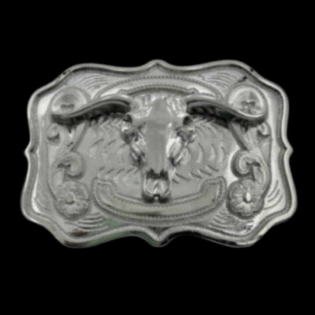 Cow Steer Belt Buckle Texas Longhorn Western Cowboy Cowgirl Buckles - Etsy