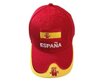 Spanish Hat Flag Espana Spain Flag Sports Baseball Caps Hats | Etsy