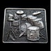 Belt Buckle Drum Set Drums Drummer Rock Music Instrument Band Drumset ...