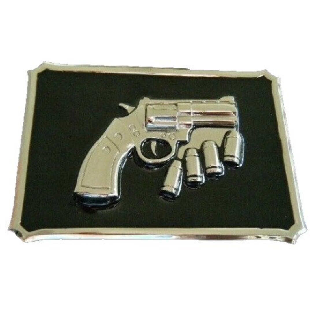 Belt Buckle Gun Culture Fashion Revolver Bullets Handguns Guns Buckles ...