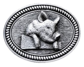 Hog Belt Buckle | Etsy