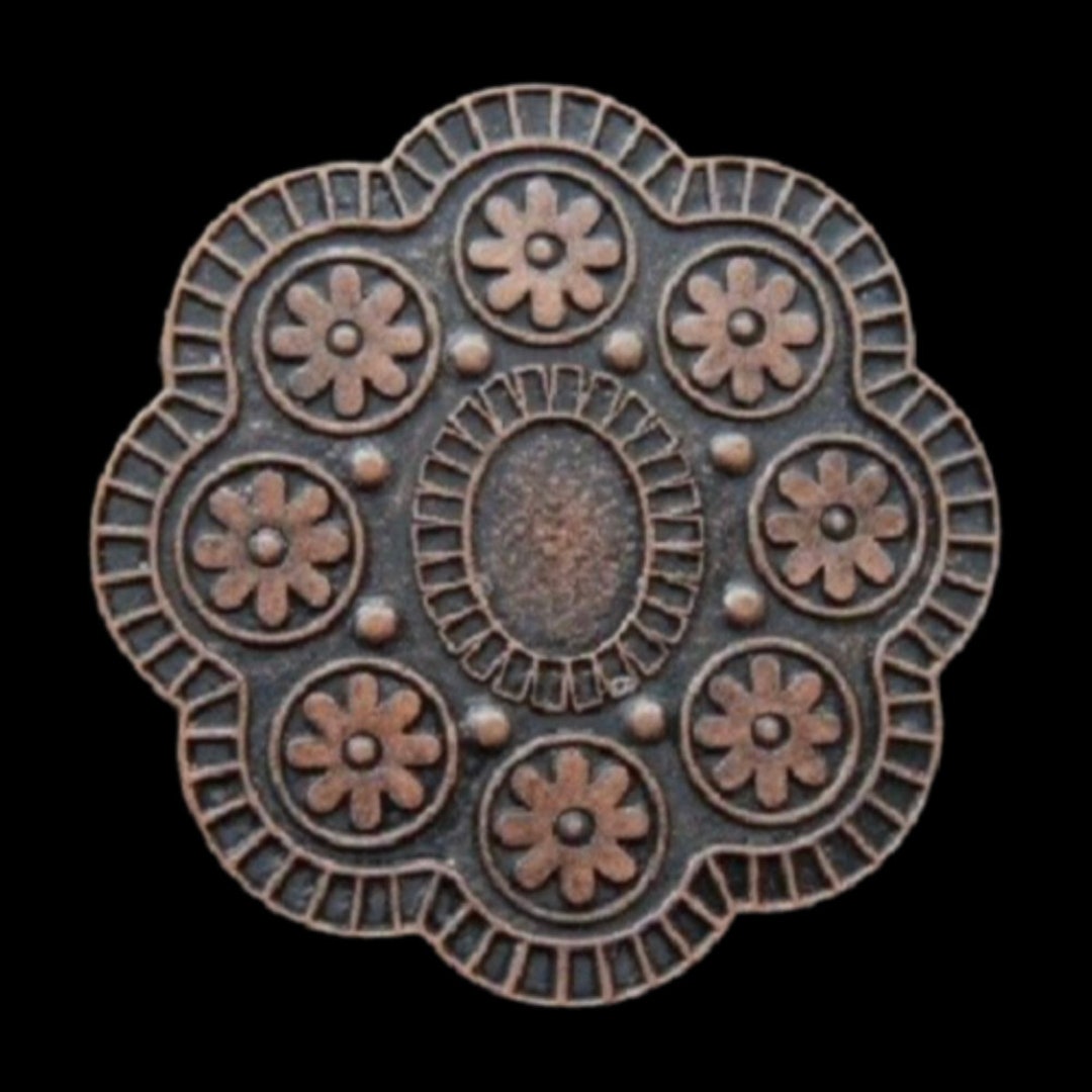 Flowers Belt Buckle Floral Woman's Vintage Western Flower Belt Buckle ...