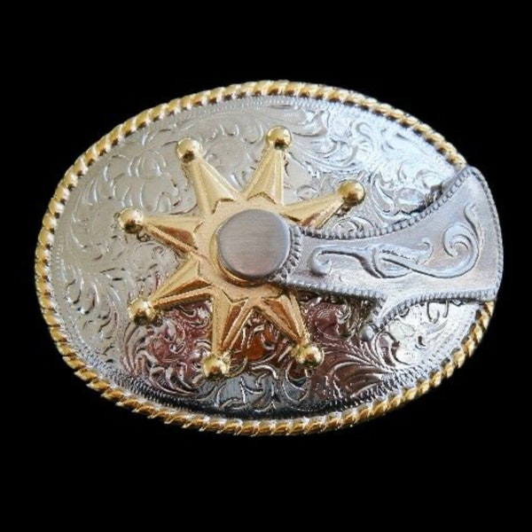 Spinning Belt Buckle - Etsy
