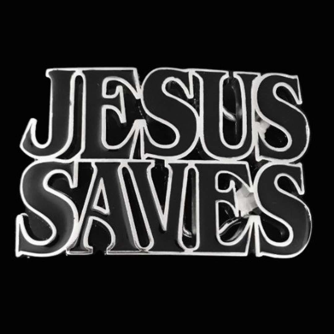 Jesus Saves Religious Christian Belt Buckle Buckles - Etsy