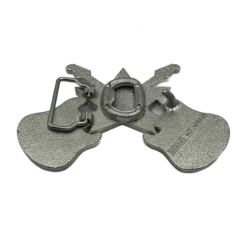 Belt Buckles White Guitars Rock Star Music Band Instrument Belts ...
