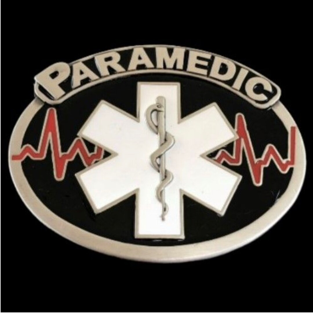 Paramedic Belt Buckle Ambulance Doctor EMT Medical Technicians Buckle ...