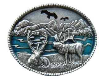 Moose Belt Buckle | Etsy