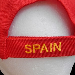 Spanish Hat Flag Espana Spain Flag Sports Baseball Caps Hats - Etsy