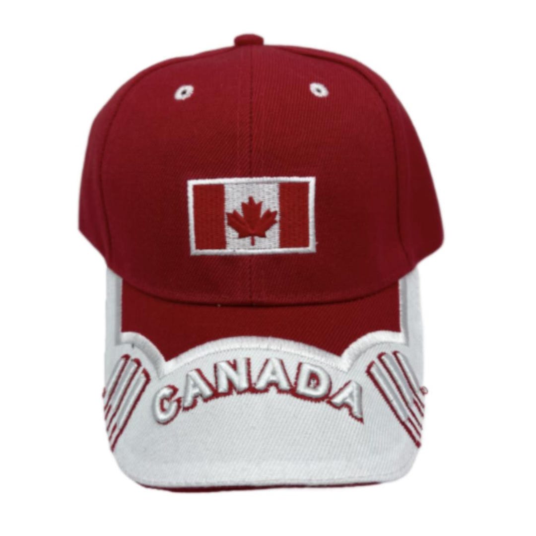 Canada Hat Canadian Flag Maple Leaf Baseball Ball Caps Hats French ...