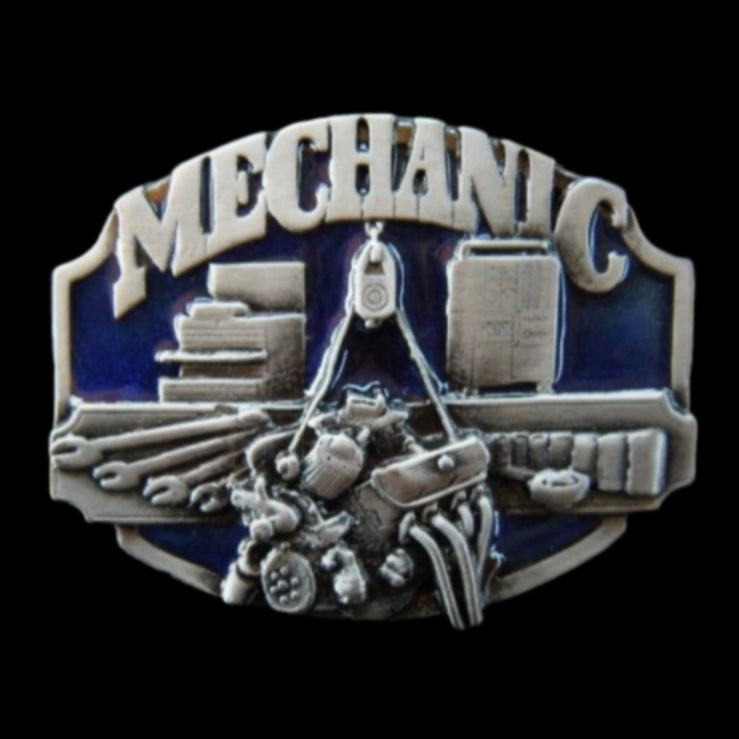 Car Mechanic Belt Buckles Mechanics Cars Trucks Garage Men's Tools ...
