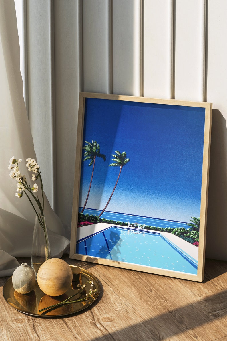 Hiroshi Nagai - Watermelon Pool - Art Print Poster - Etsy