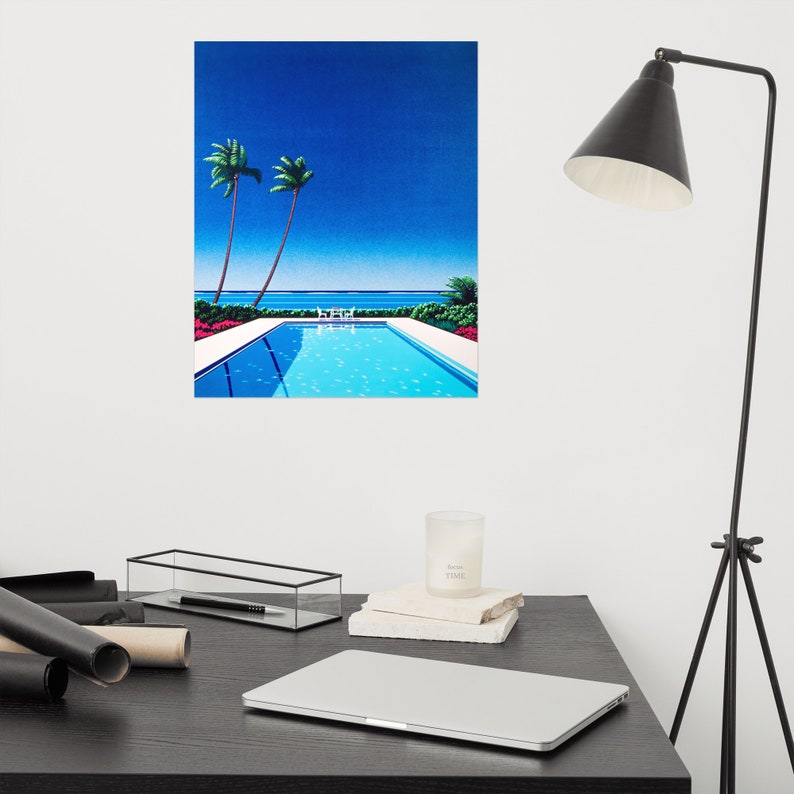 Hiroshi Nagai - Watermelon Pool - Art Print Poster - Etsy