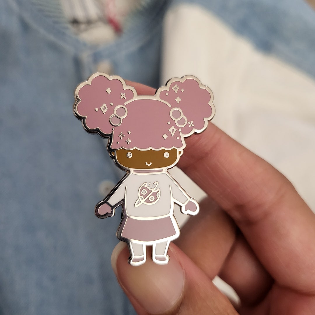 Kawaii Enamel Pin Anime Enamel Pin Display Hard Enamel Pins - Etsy