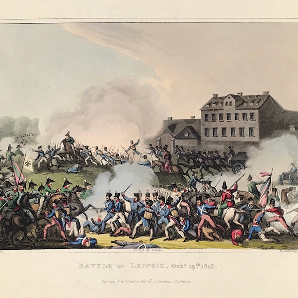 Battle of Leipzig - Etsy