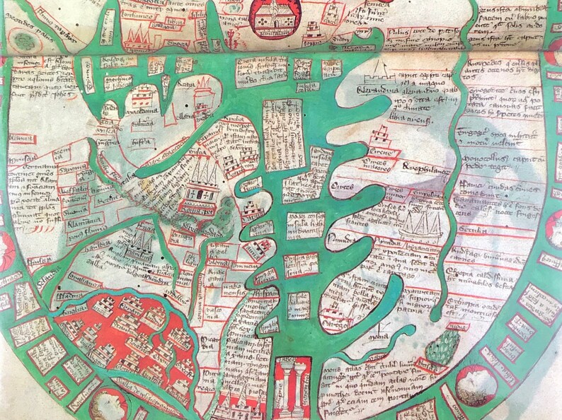 Medieval Maps by Harvey Vintage Book 1991 Original Ideal Present Gift ...