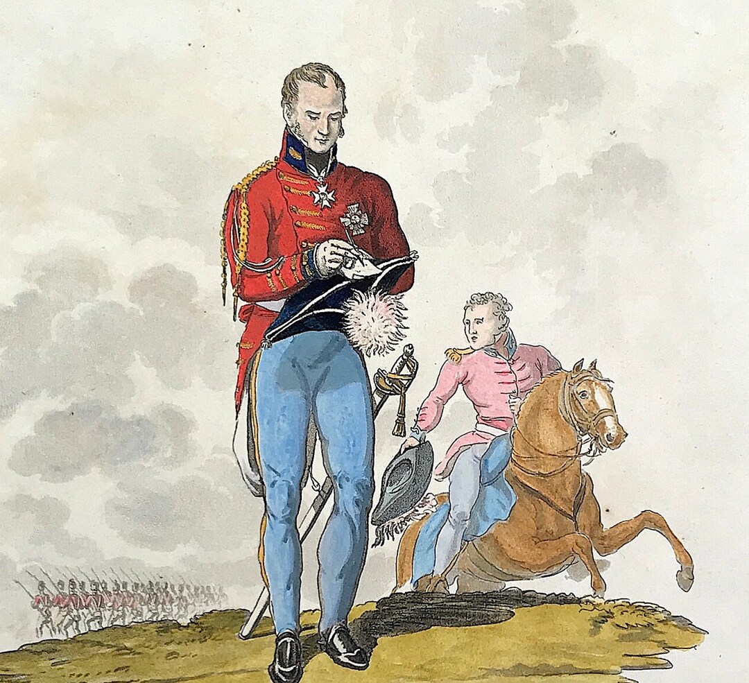 Knight Commander of the Bath 1812 Military Major General Infantry ...