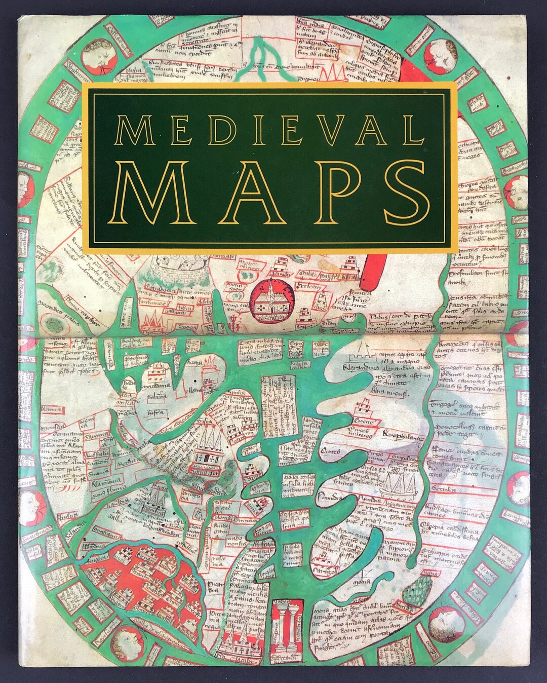 Medieval Maps by Harvey Vintage Book 1991 Original Ideal Present Gift ...