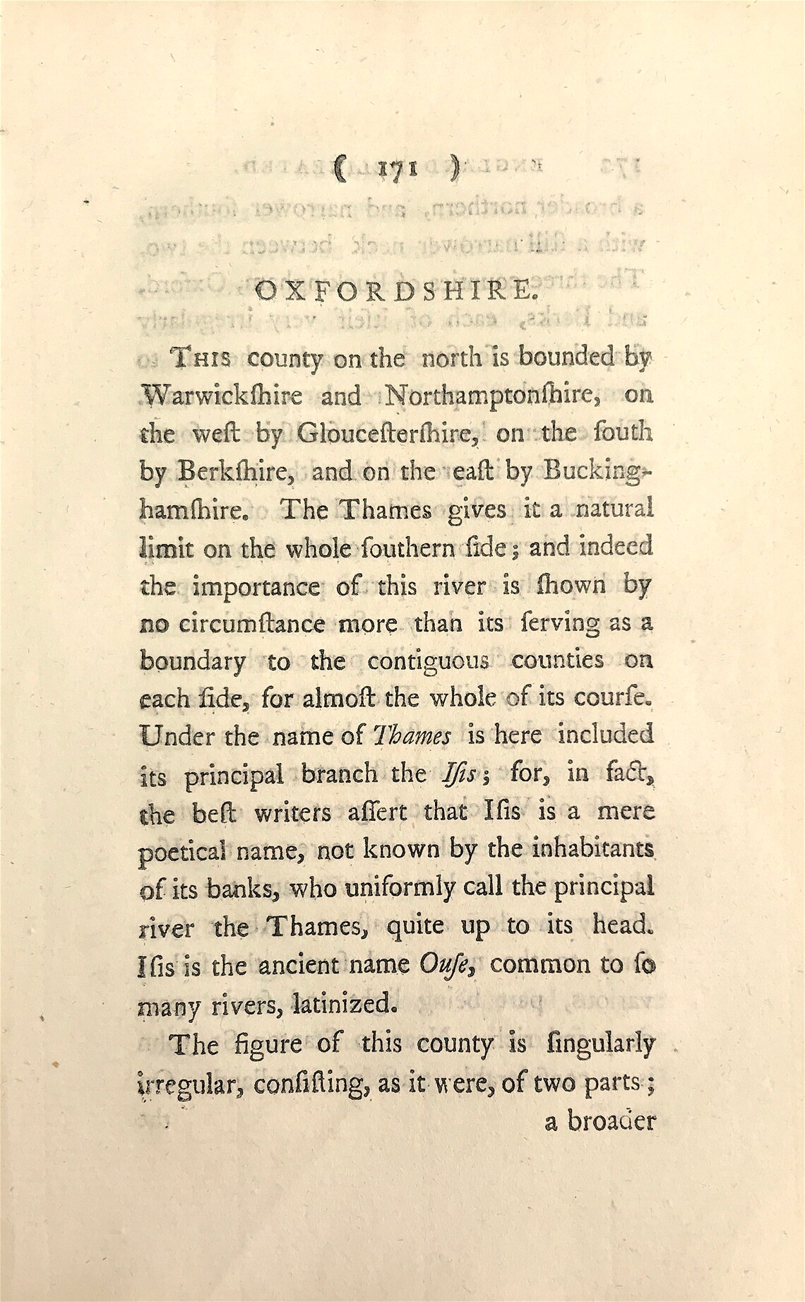 Antique Map of Oxfordshire 1803 by John Aikin From England Delineated ...