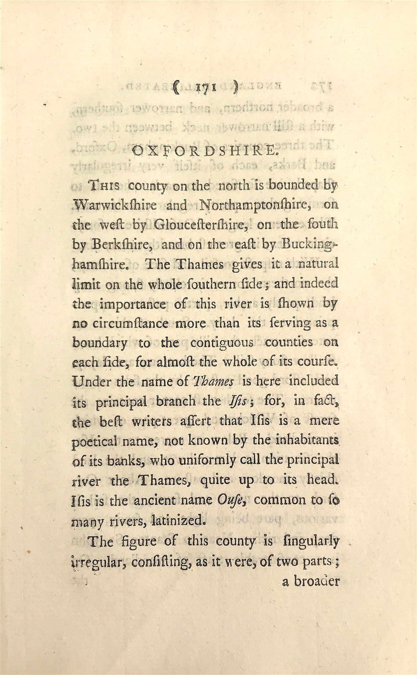 Antique Map of Oxfordshire 1803 by John Aikin From England Delineated ...