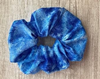 Illustrated Watercolor Blue Whale Handmade Hair Scrunchie - Etsy