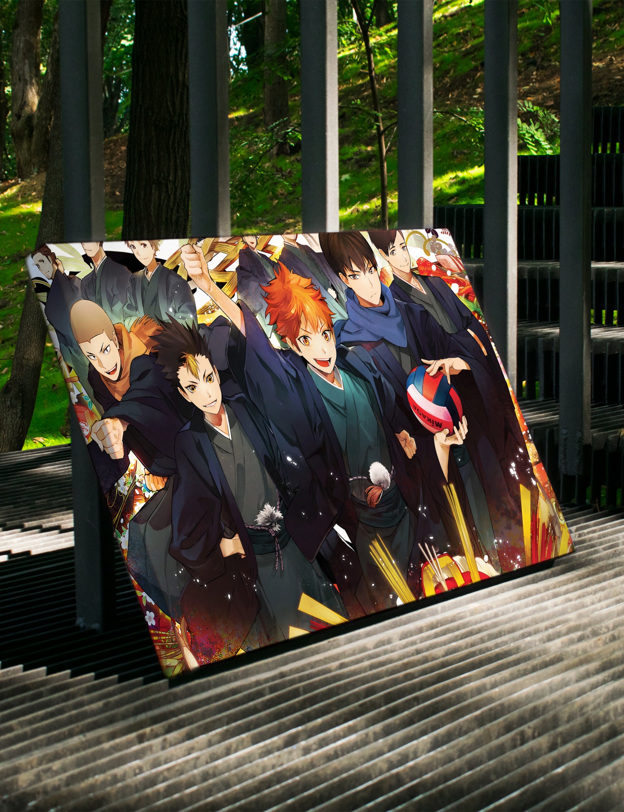 Haikyuu canvas print Anime gift idea for room decoration | Etsy