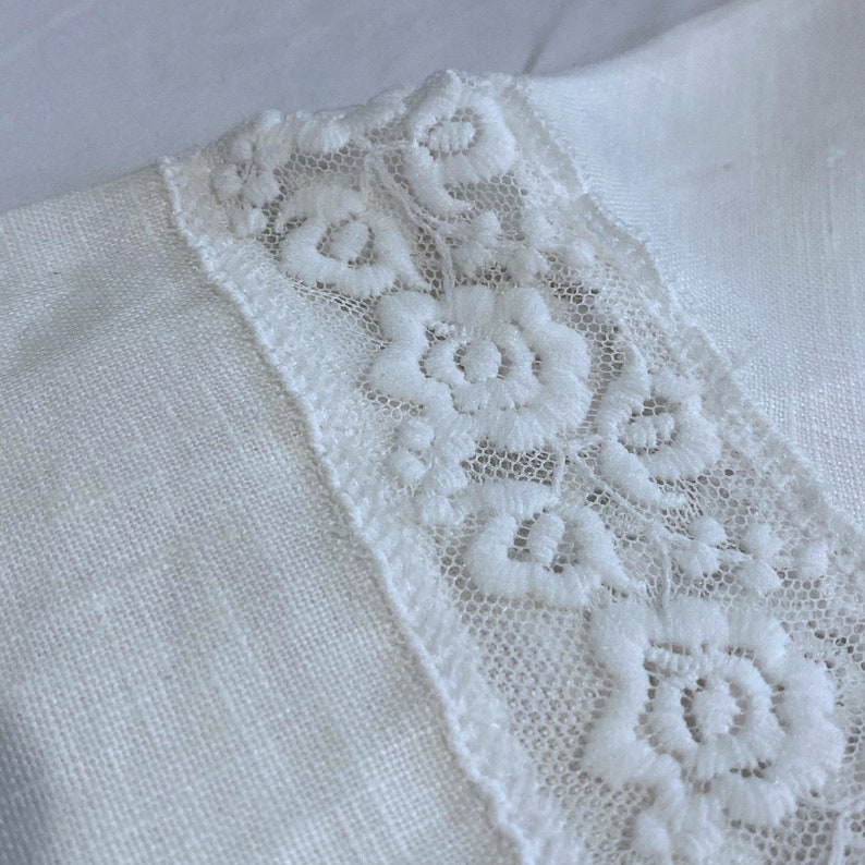 White Linen Long Sleeve Shirt, Linen Top, Linen Blouse for Women, Linen ...