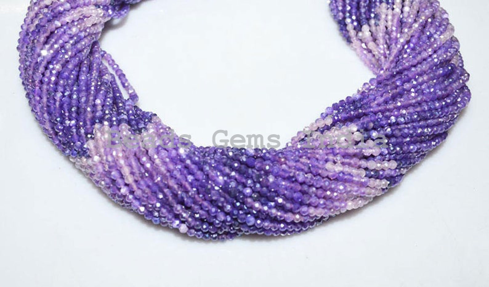 Fine Cutting Natural Moonstone AB Silver Coated Shaded - Etsy