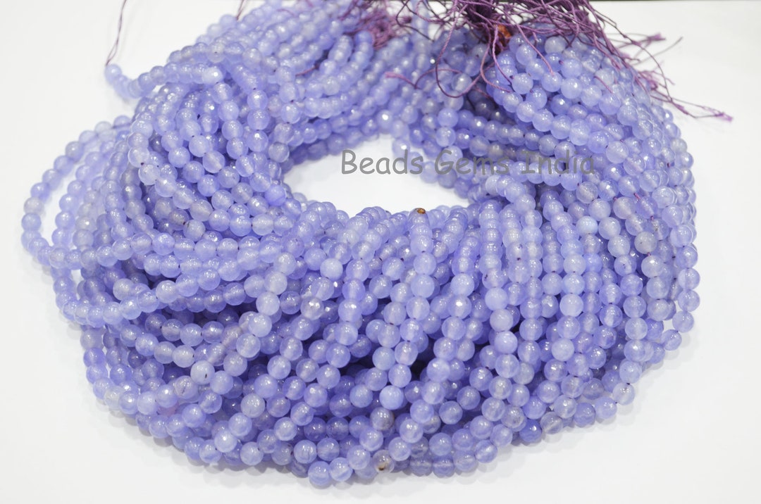 Light Purple Jade Round Beads , Light Purple Jade Beads , Light Purple ...