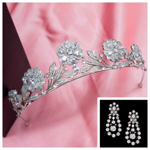 Bridal Tiara the Strathmore Rose Royal Wedding Roaring 1920s Queen ...