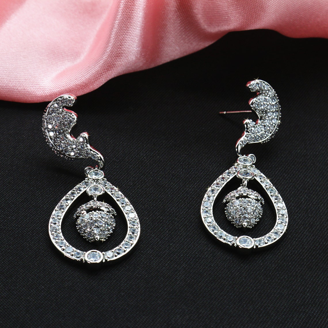 Luxury Kate Wedding Bridal Tiara Set With AAA Cubic Zirconias - Etsy