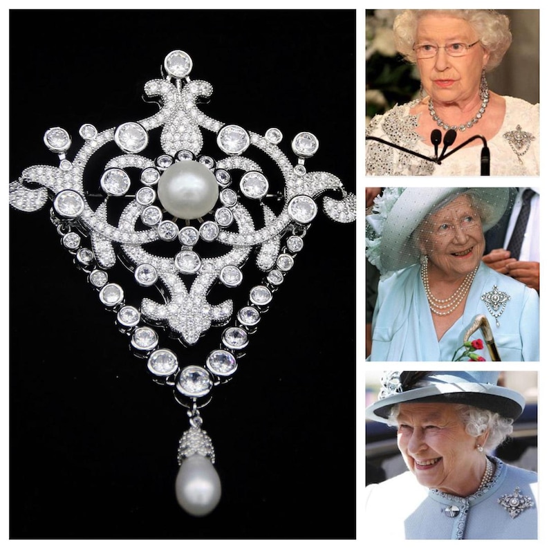Queen Victoria’s Golden Jubilee Brooch, Royal Brooch, Queen Elizabeth ...