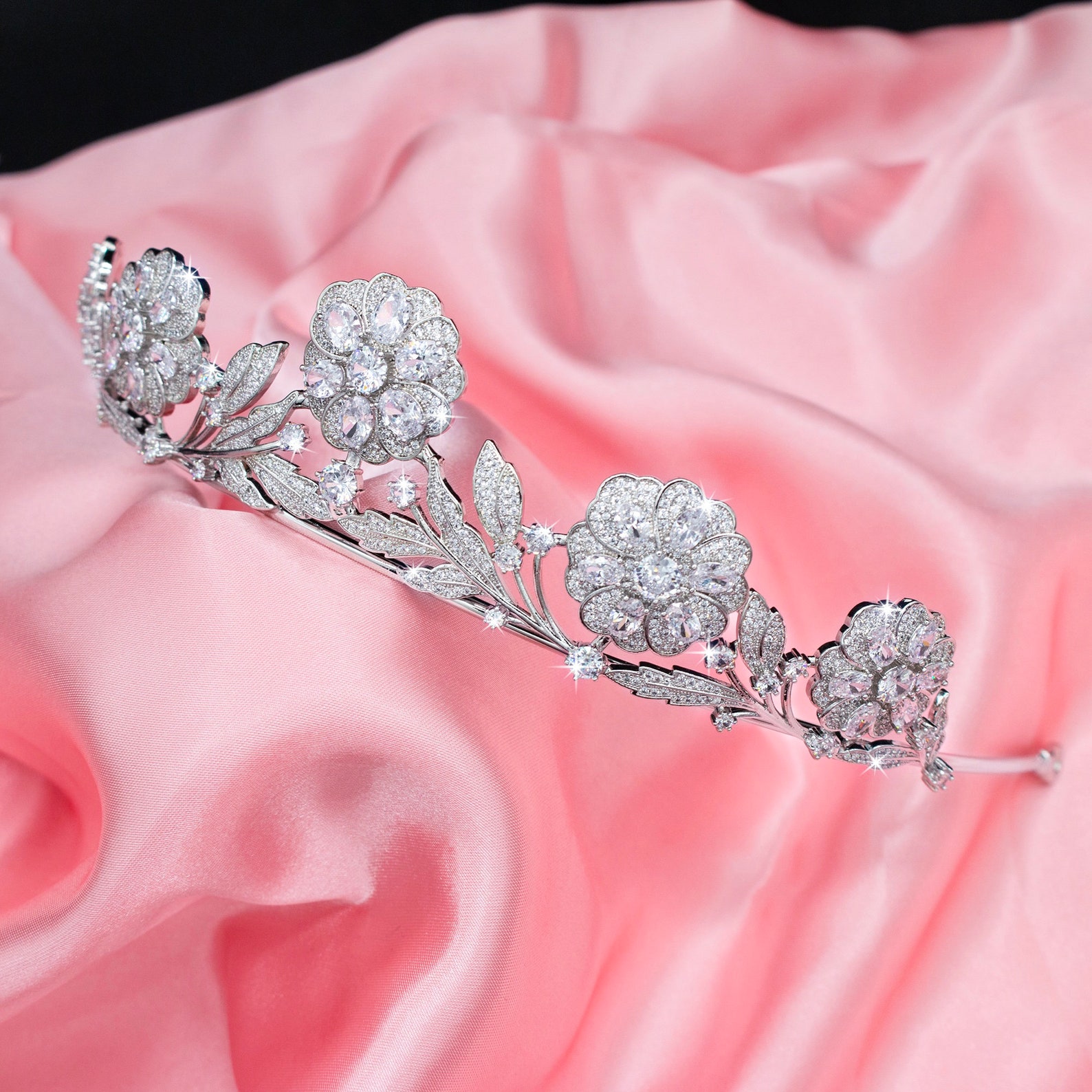 Bridal Tiara the Strathmore Rose Royal Wedding Roaring 1920s Queen ...