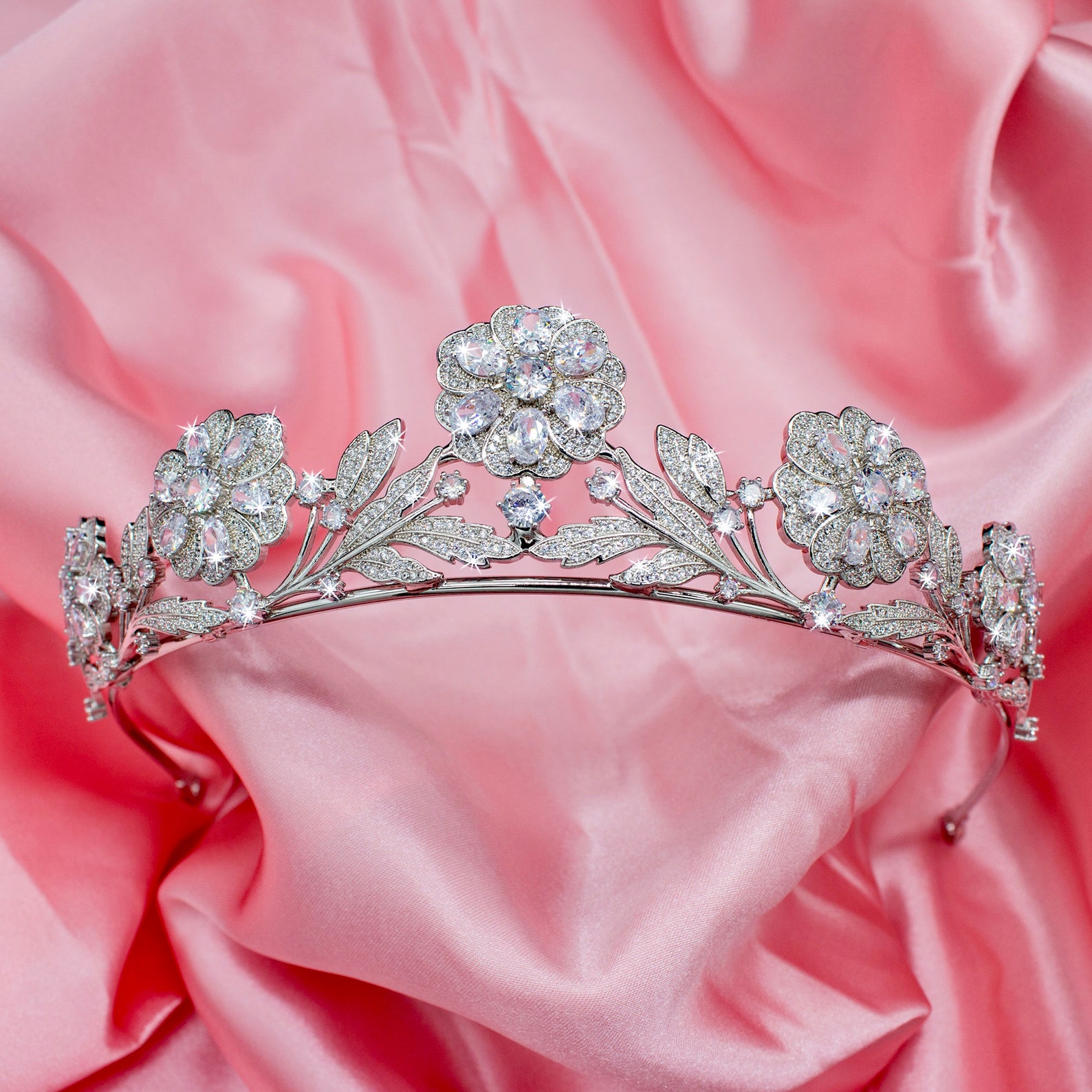 Bridal Tiara the Strathmore Rose Royal Wedding Roaring 1920s Queen ...