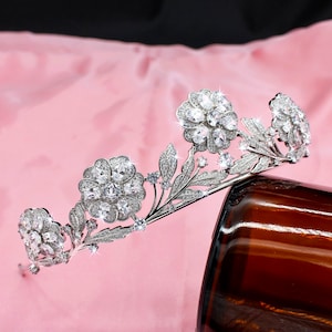 Bridal Tiara the Strathmore Rose Royal Wedding Roaring 1920s Queen ...