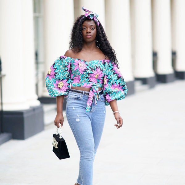 Ankara Top - Etsy UK