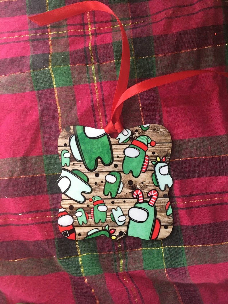 Among Us Christmas Ornament Sus Crewmate Imposter Merry - Etsy
