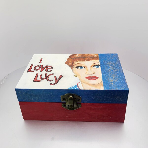 Hand Painted Box - Etsy