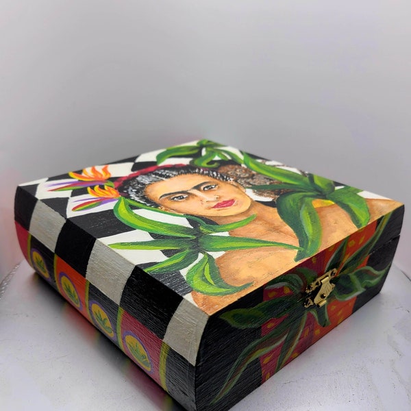 Hand Painted Box - Etsy