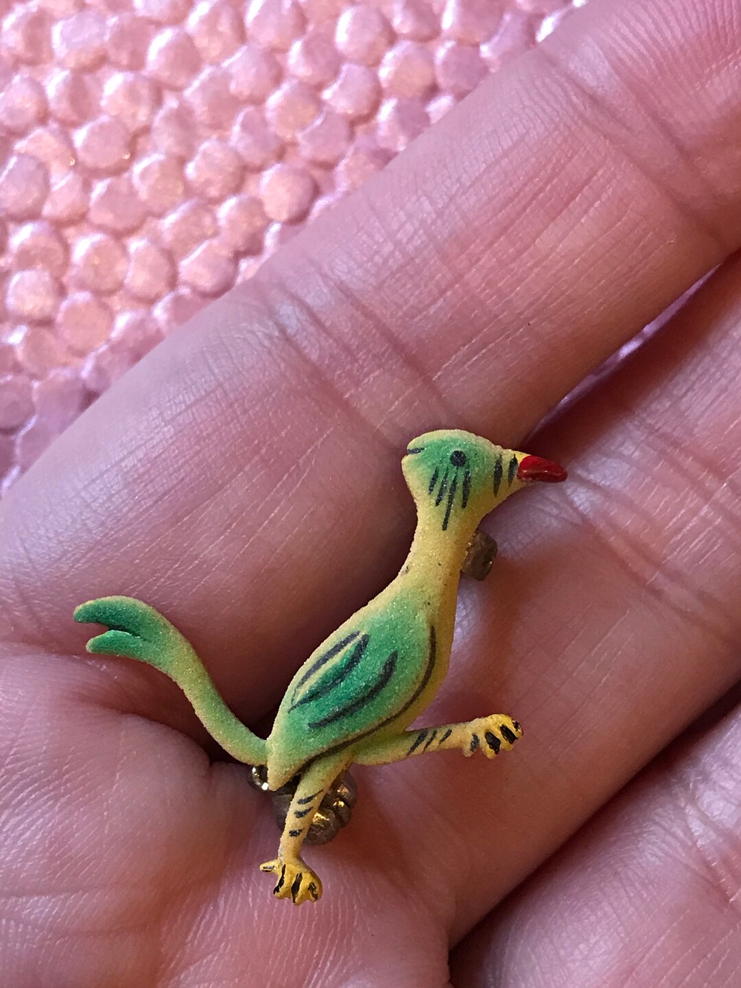 Vintage 1960s Mini Roadrunner Bird Pin - Etsy España
