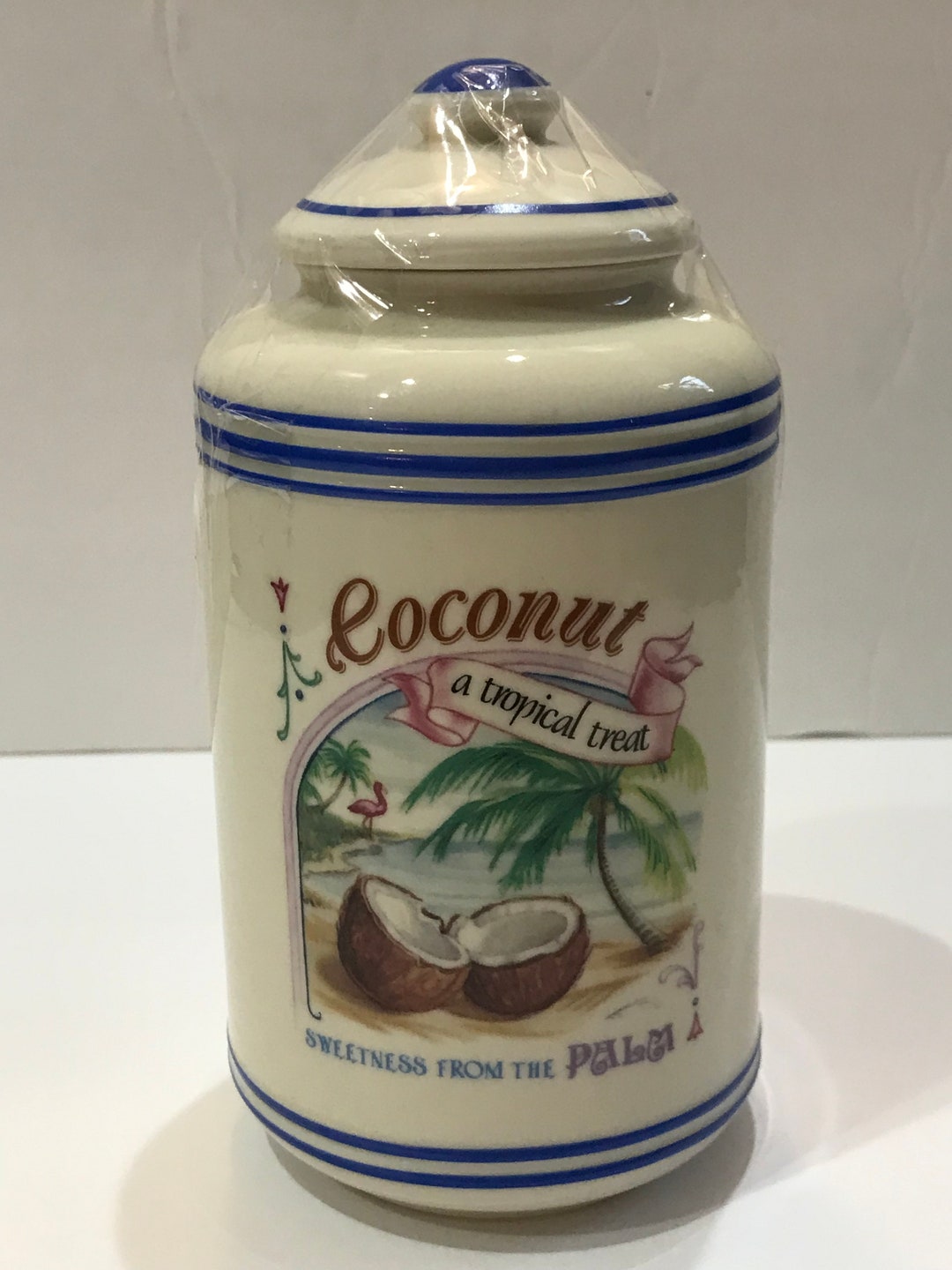 Lenox Vintage Canister Coconut Bakers Dozen - Etsy